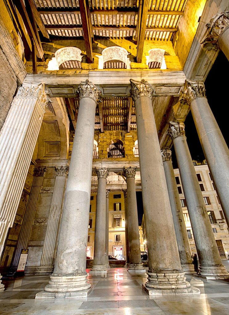 Le colonne del Pantheon – Roma4u